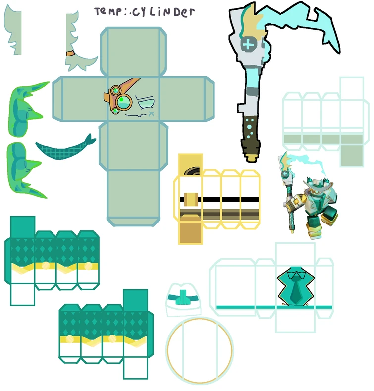 I know this wiki is dead n all but here’s some Phighting papercrafts I ...