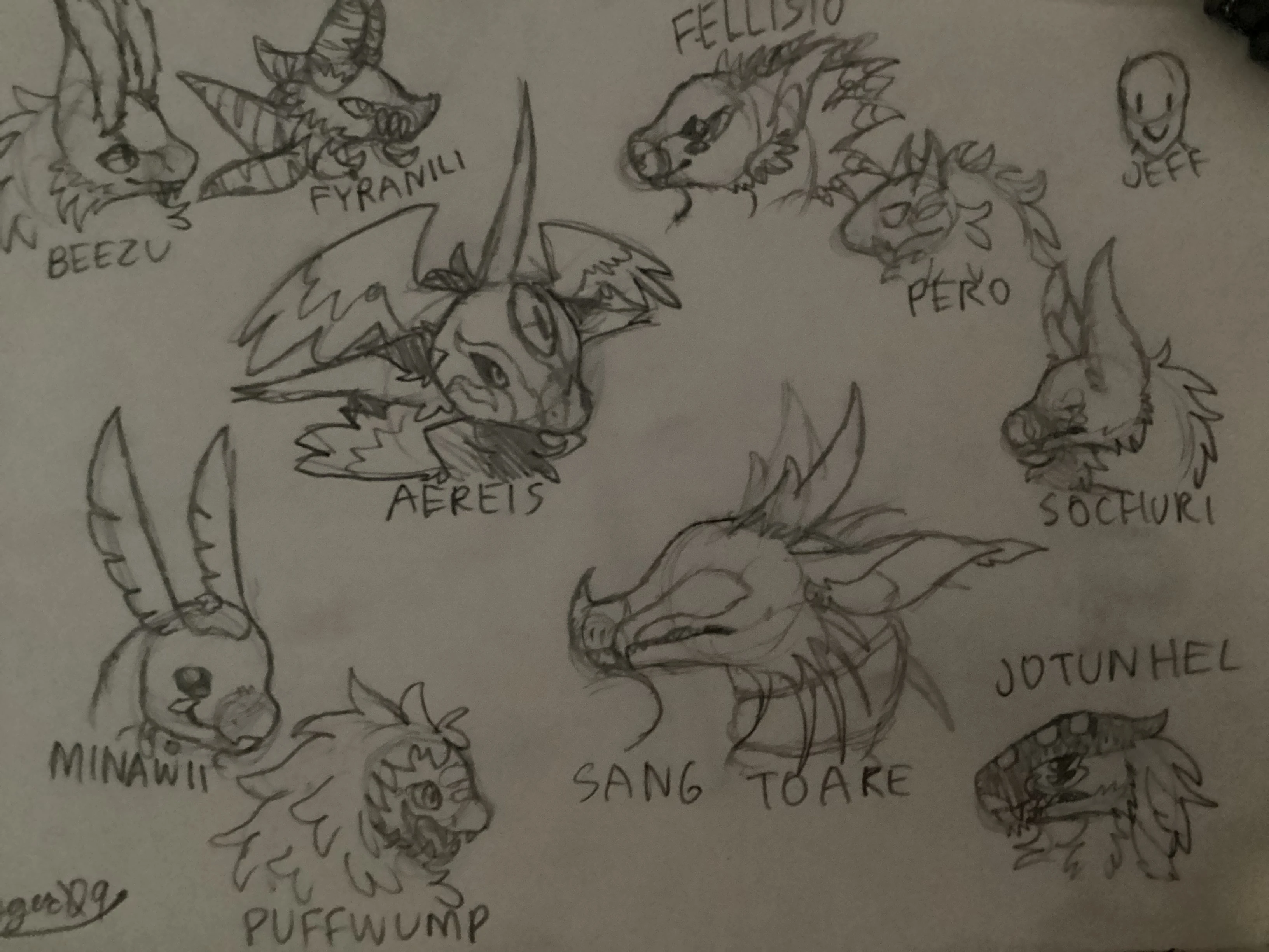 Drawing Creatures by Memory (Part 1 / ?) | Fandom
