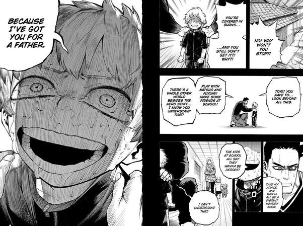 was endeavor a bad father? | Fandom