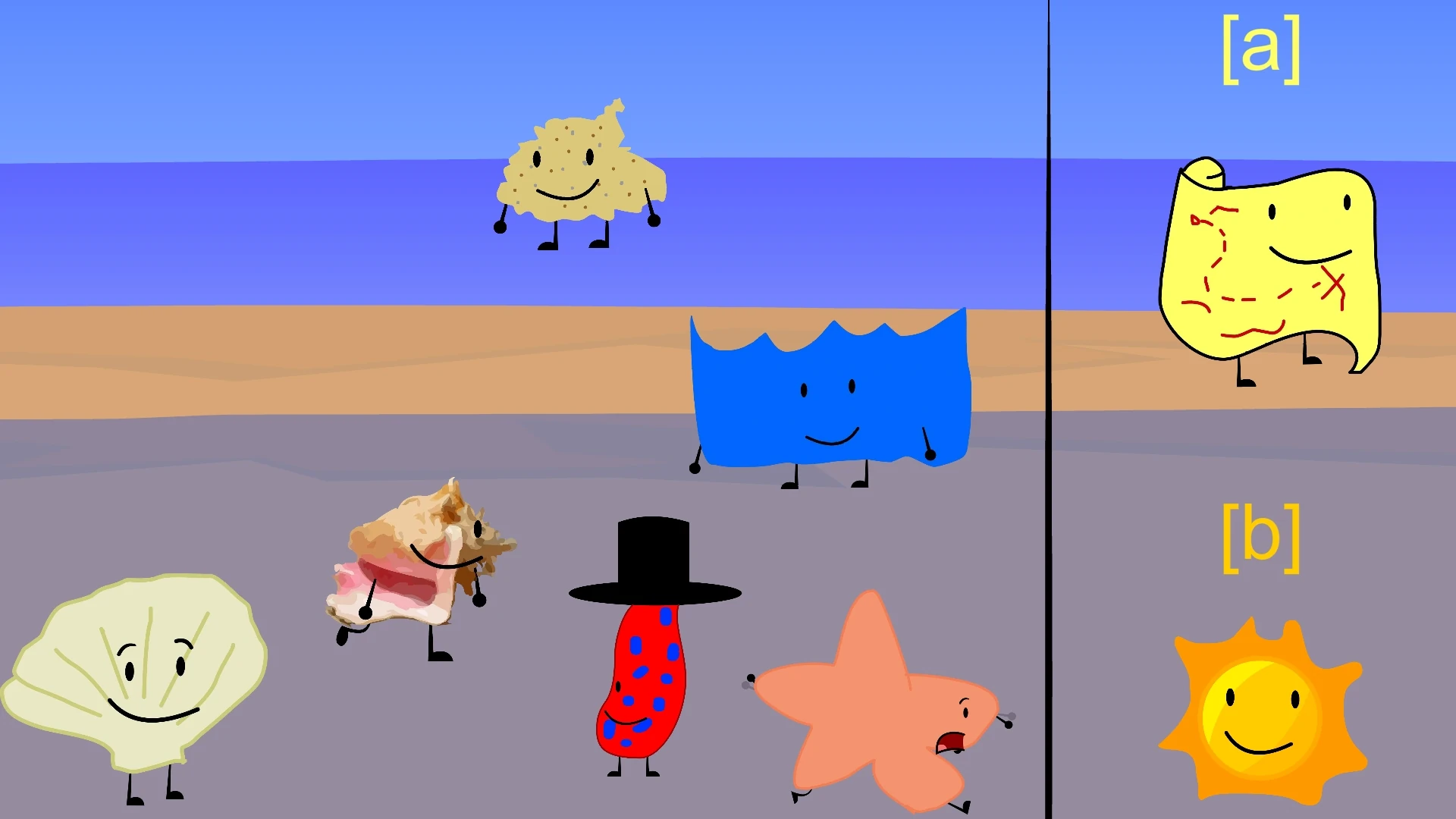 bfdi mini: beach 2 | Fandom