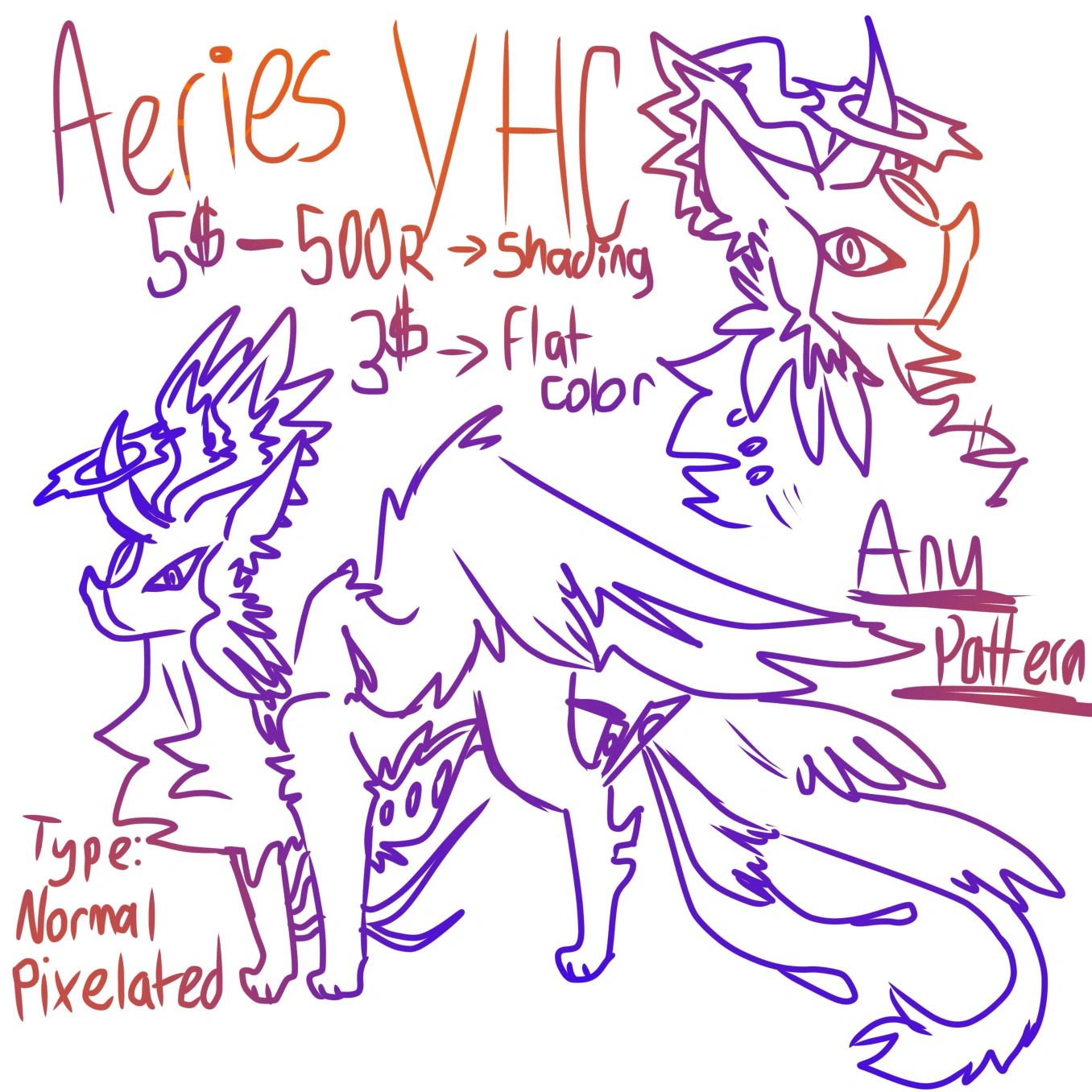 Aeries YCH (3/3 open) | Fandom