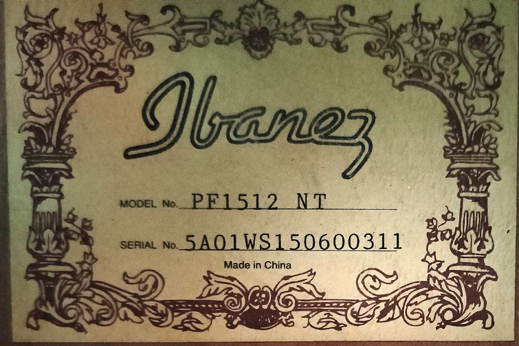 Ibanez 12 strings Serial | Fandom