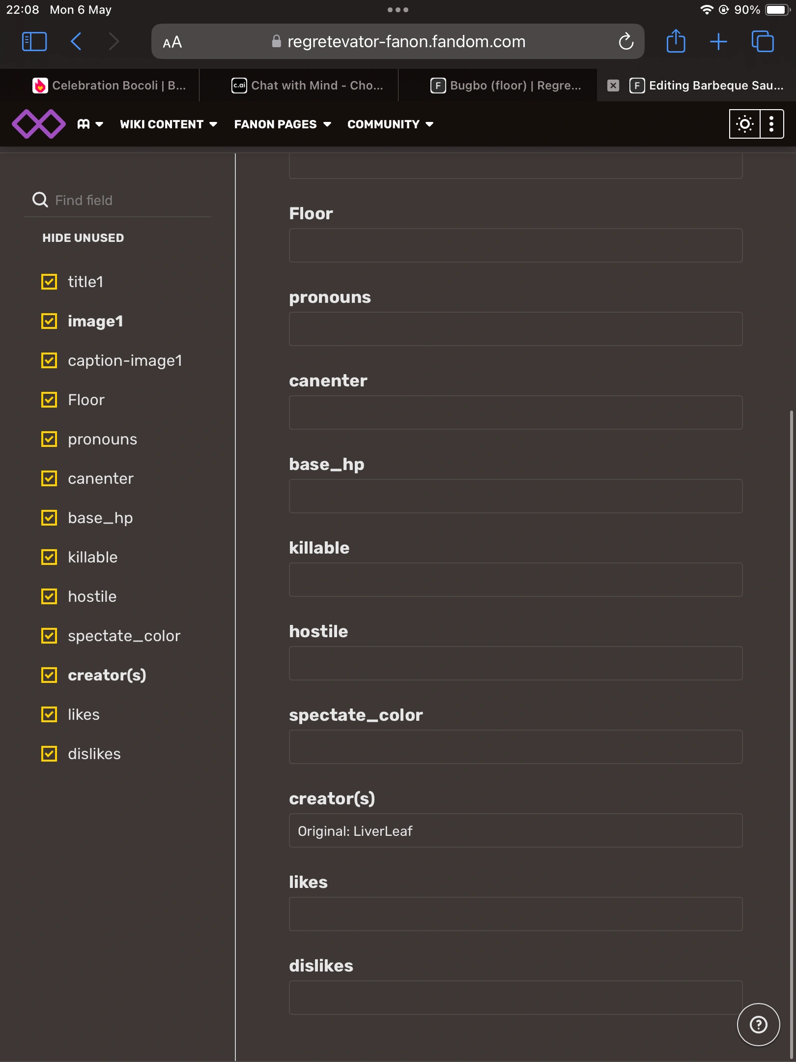 Tryna edit but the “add” button or whateva disappeared | Fandom