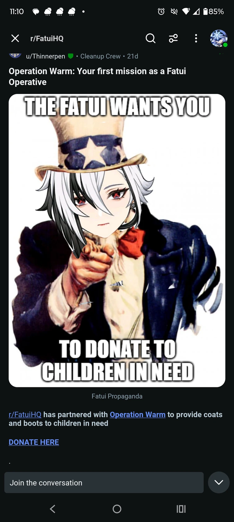 Reinstatement of a Harbinger? (Spoilers)+FatuiHQ thing | Fandom