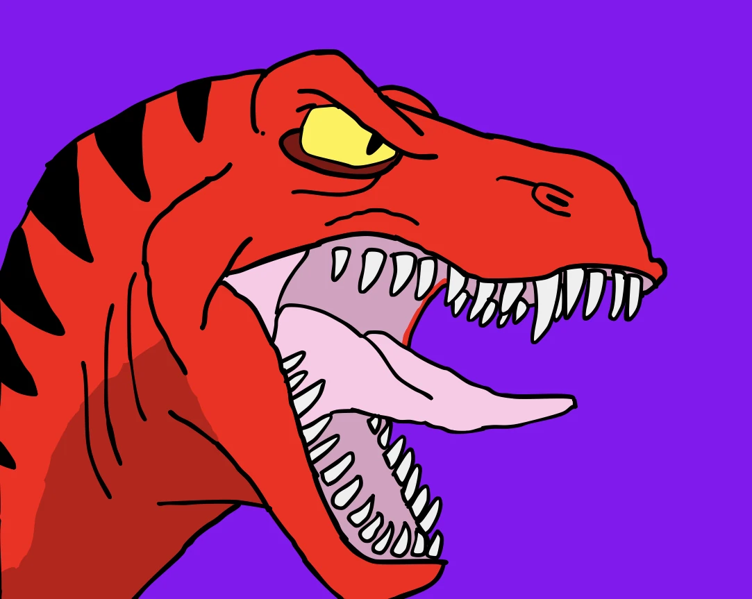 Red Raptor Aka Velociraptor Drawing | Fandom