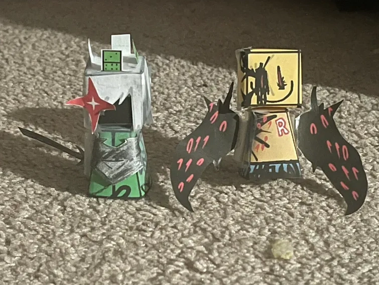 We finished the killers papercraft! | Fandom