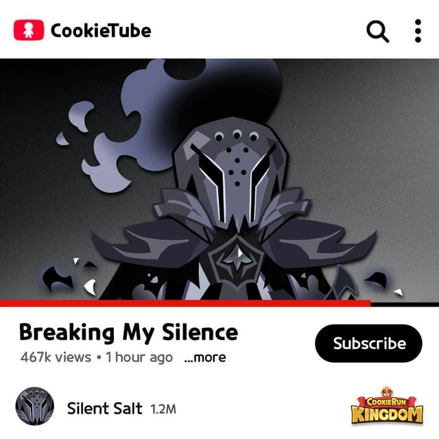 silent salt cookie apology video ?!?! | Fandom