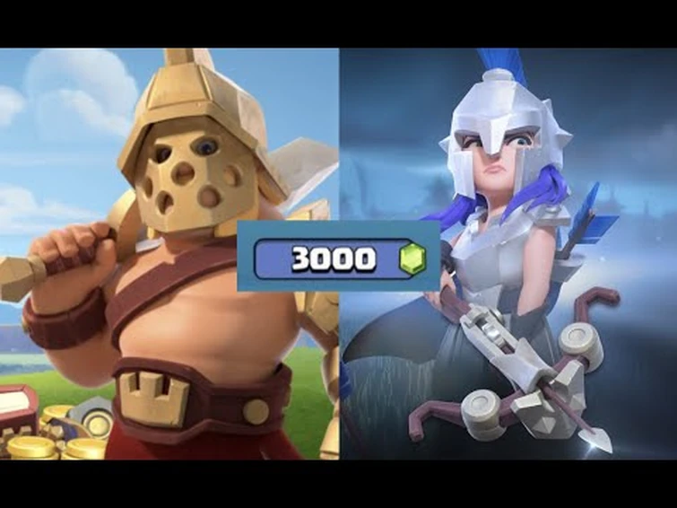 I Bought Gladiator King and Queen Skins with 3000 Gems... | Fandom