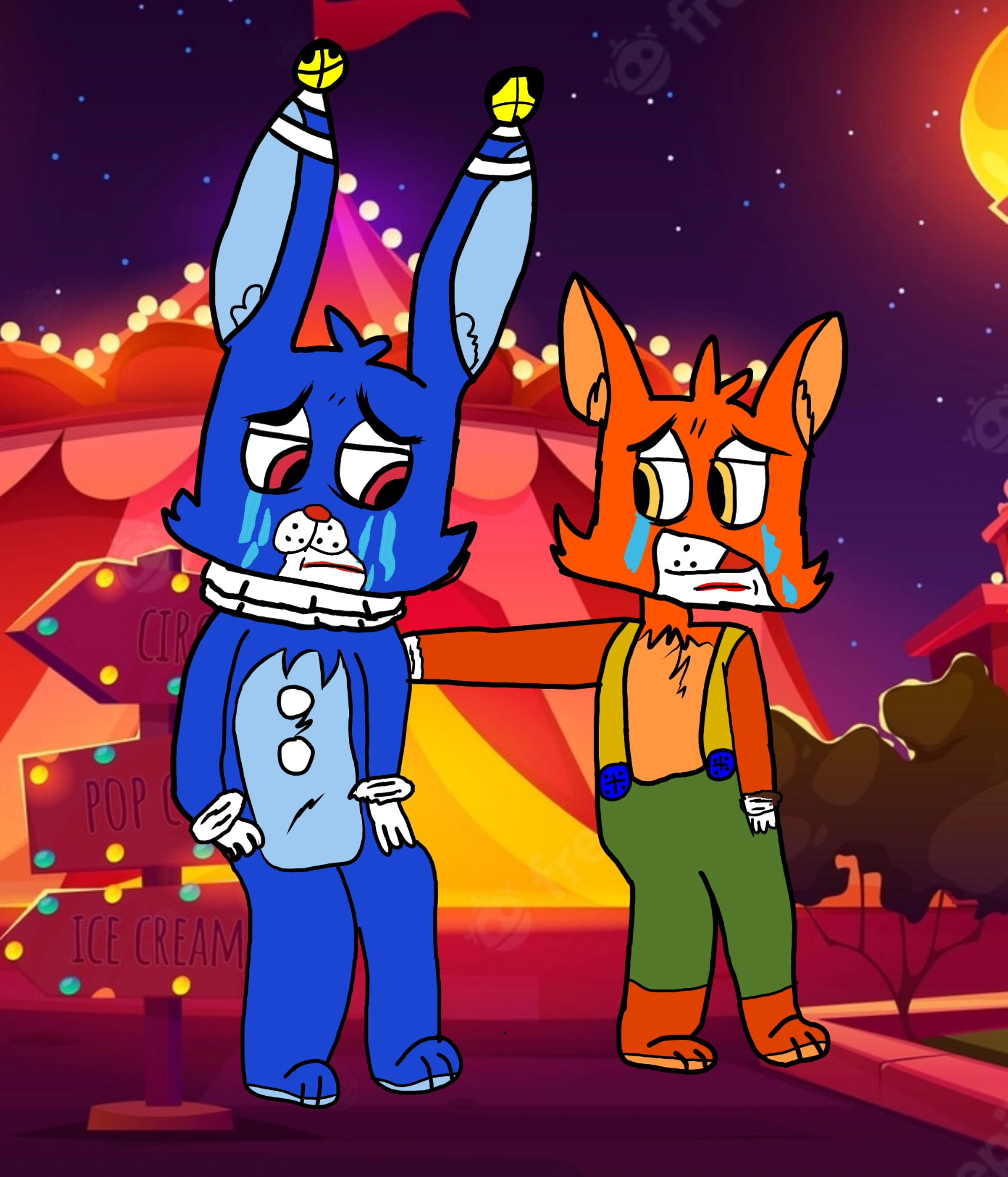 Two sad Clown Friends | Fandom