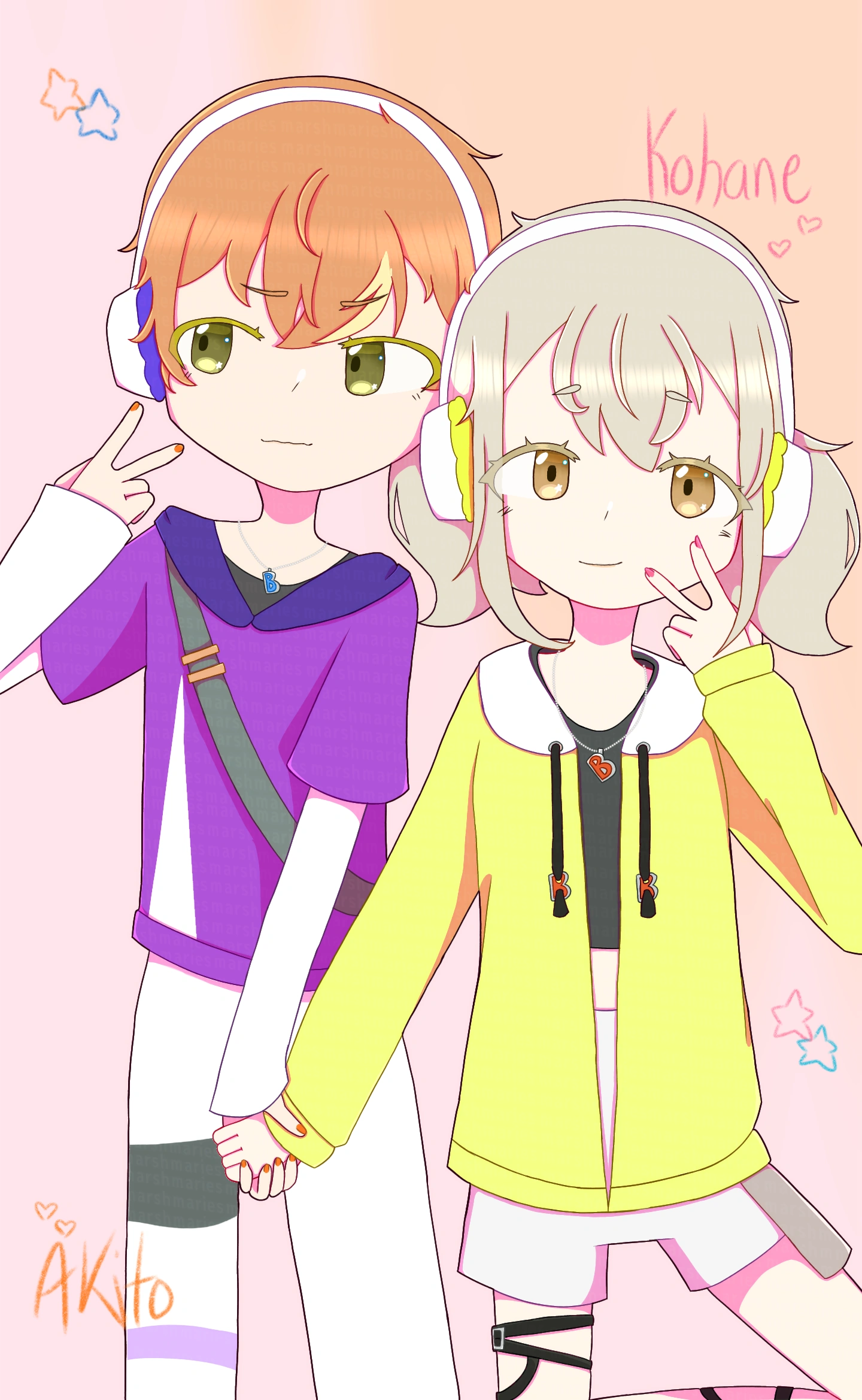 akito and kohane drawing | Fandom