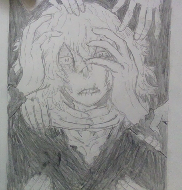 just sharing a Shigaraki fan art | Fandom
