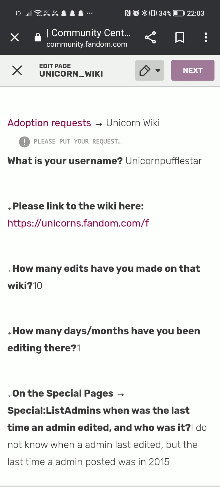 Help with adopting a wiki! | Fandom