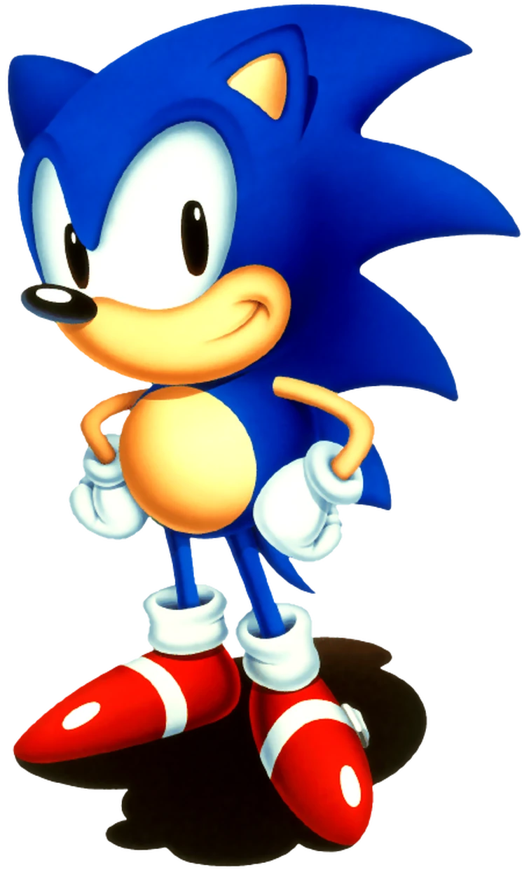 so i tried to draw classic sonic | Fandom