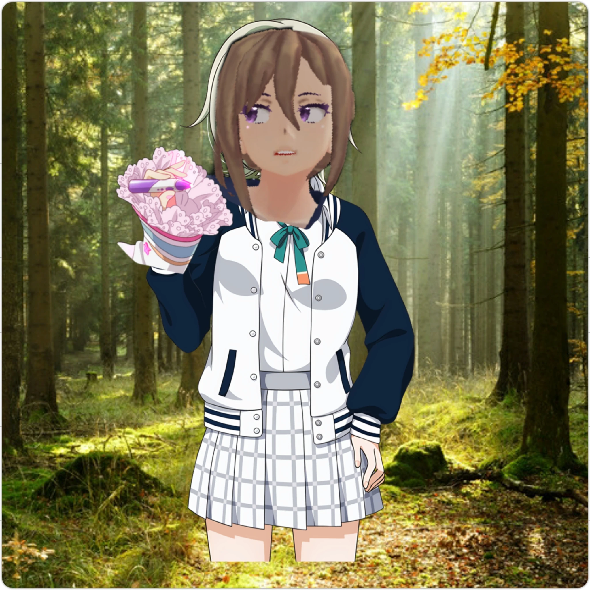 Rina li is putting on makeup! | Fandom