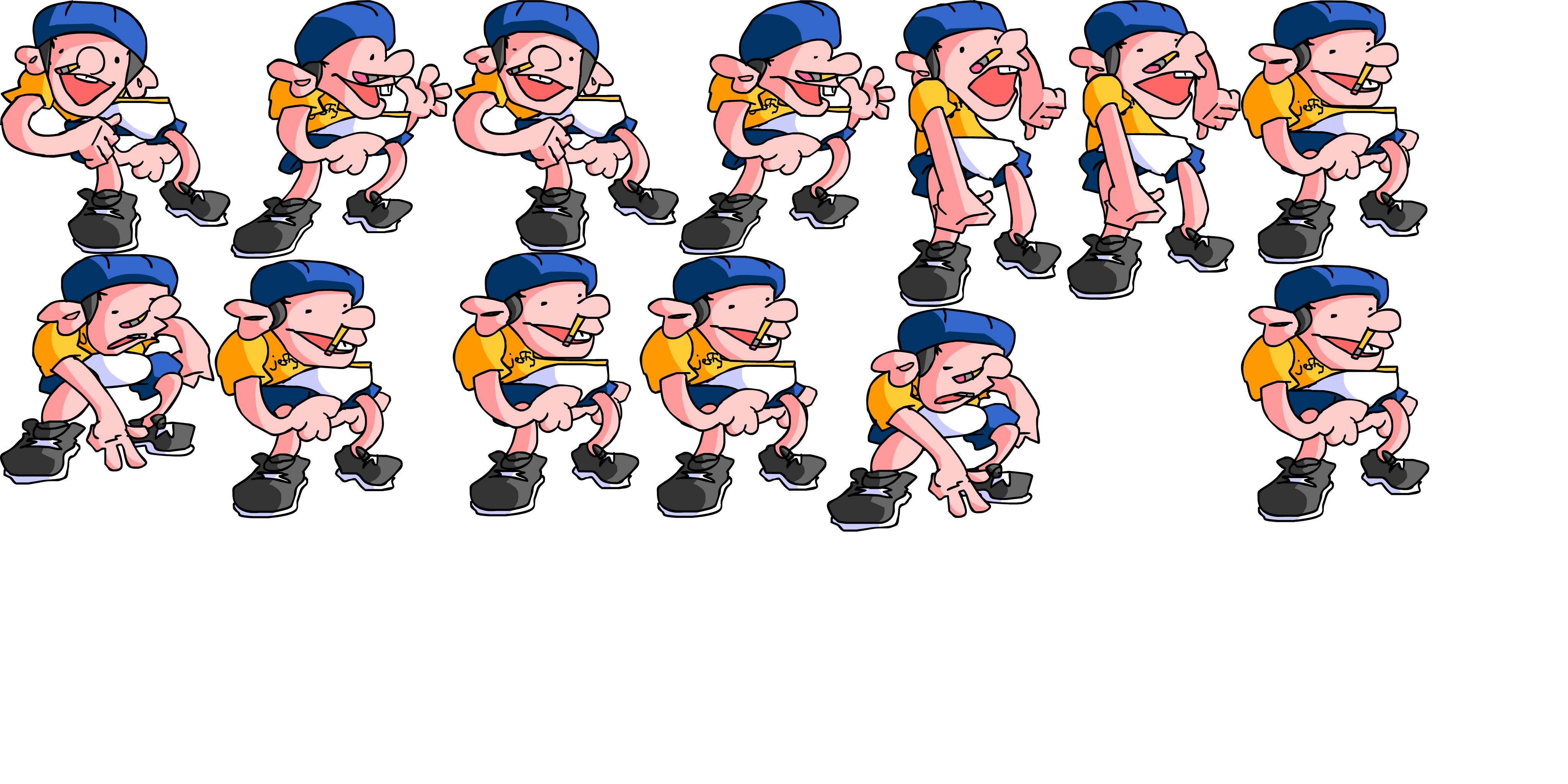 These sprites look so goofy😭 | Fandom