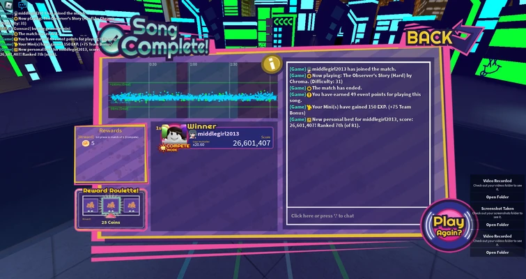I forgot to post these FC runs of new Chroma songs... | Fandom