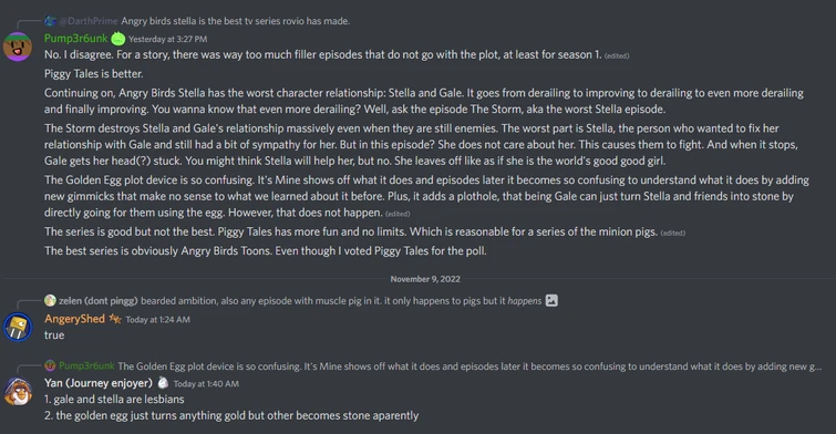 Rovio Gaming Discord Screenshots 4 | Fandom