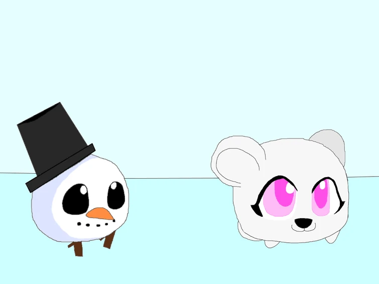 I drew Old Ice Starter Pets but there are two versions of them | Fandom