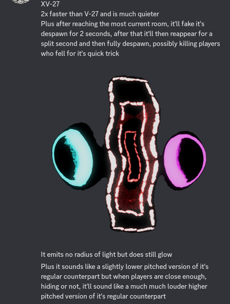 Fanmade Entity Concept: XV-27 | Fandom