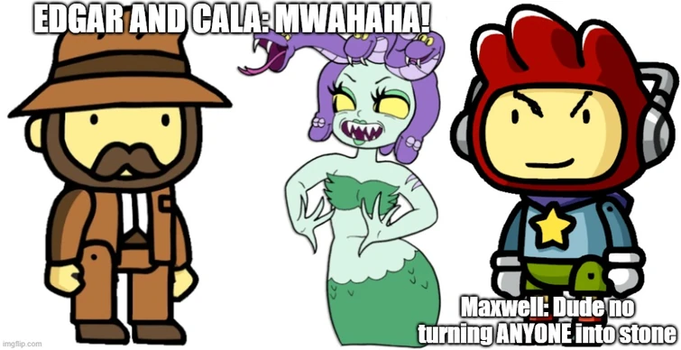 My Scribblenauts/Cuphead death screen thing :P | Fandom