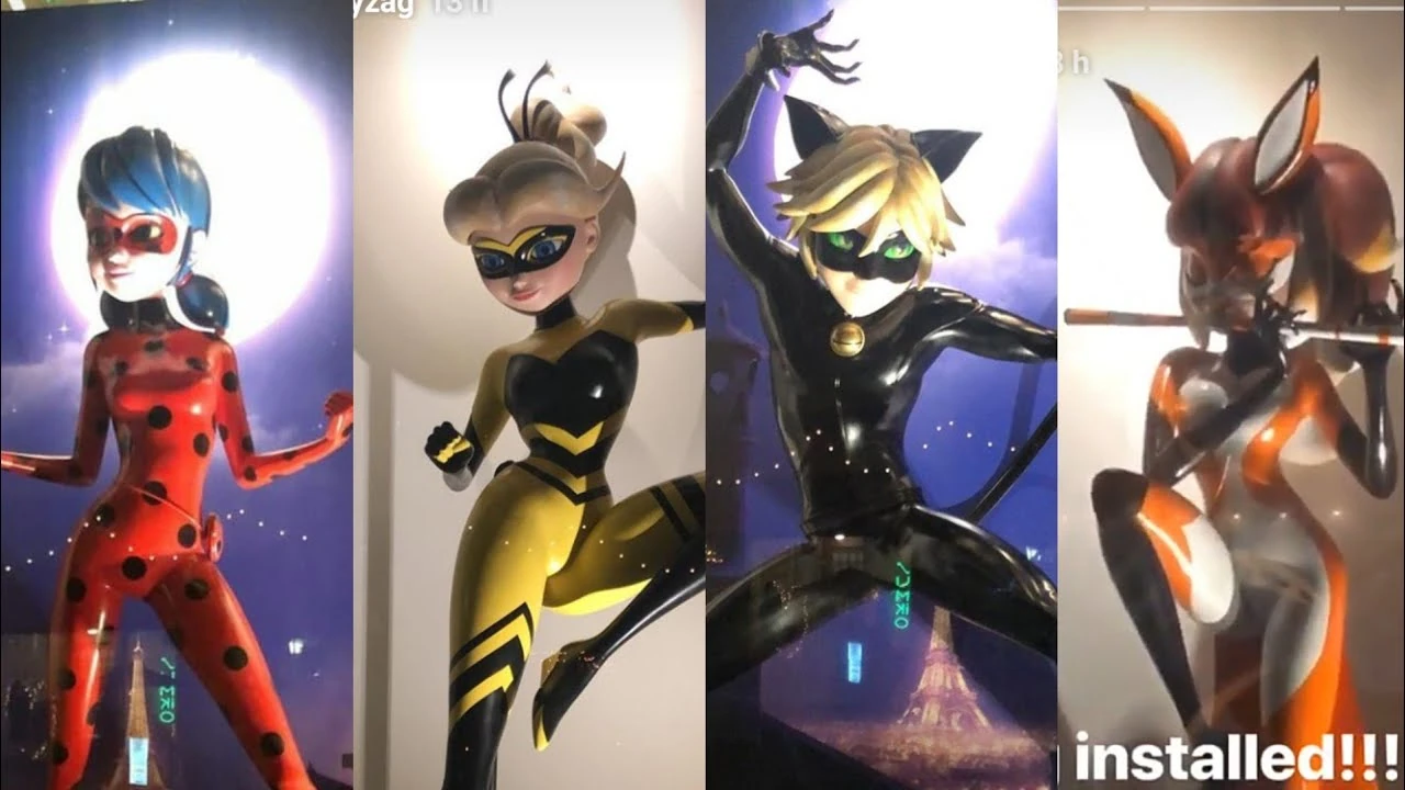 ESTÁTUA DA: QUEEN BEE, RENA ROUGE, LADYBUG, CAT NOIR | Fandom