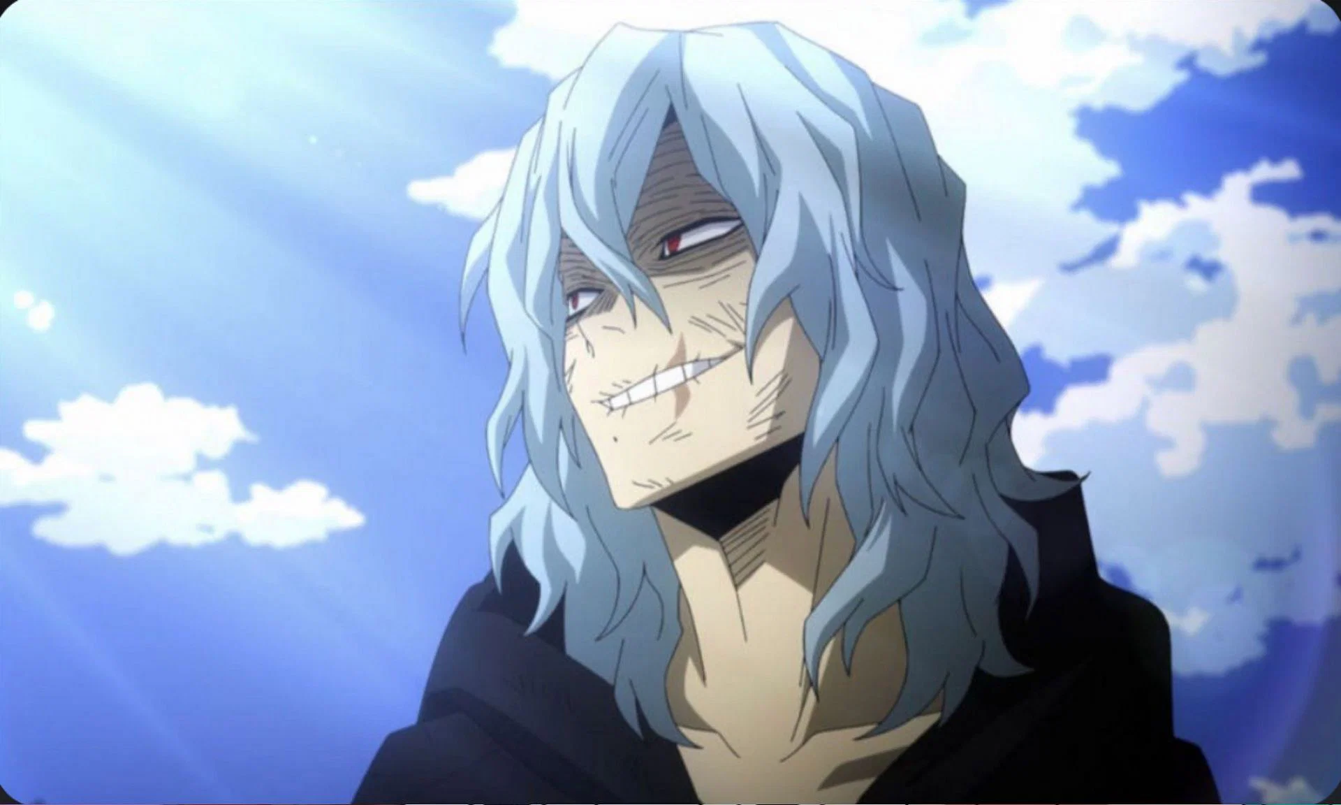 Is it just me or does Shigaraki need some Chapstick, CeraVe, lotion ...