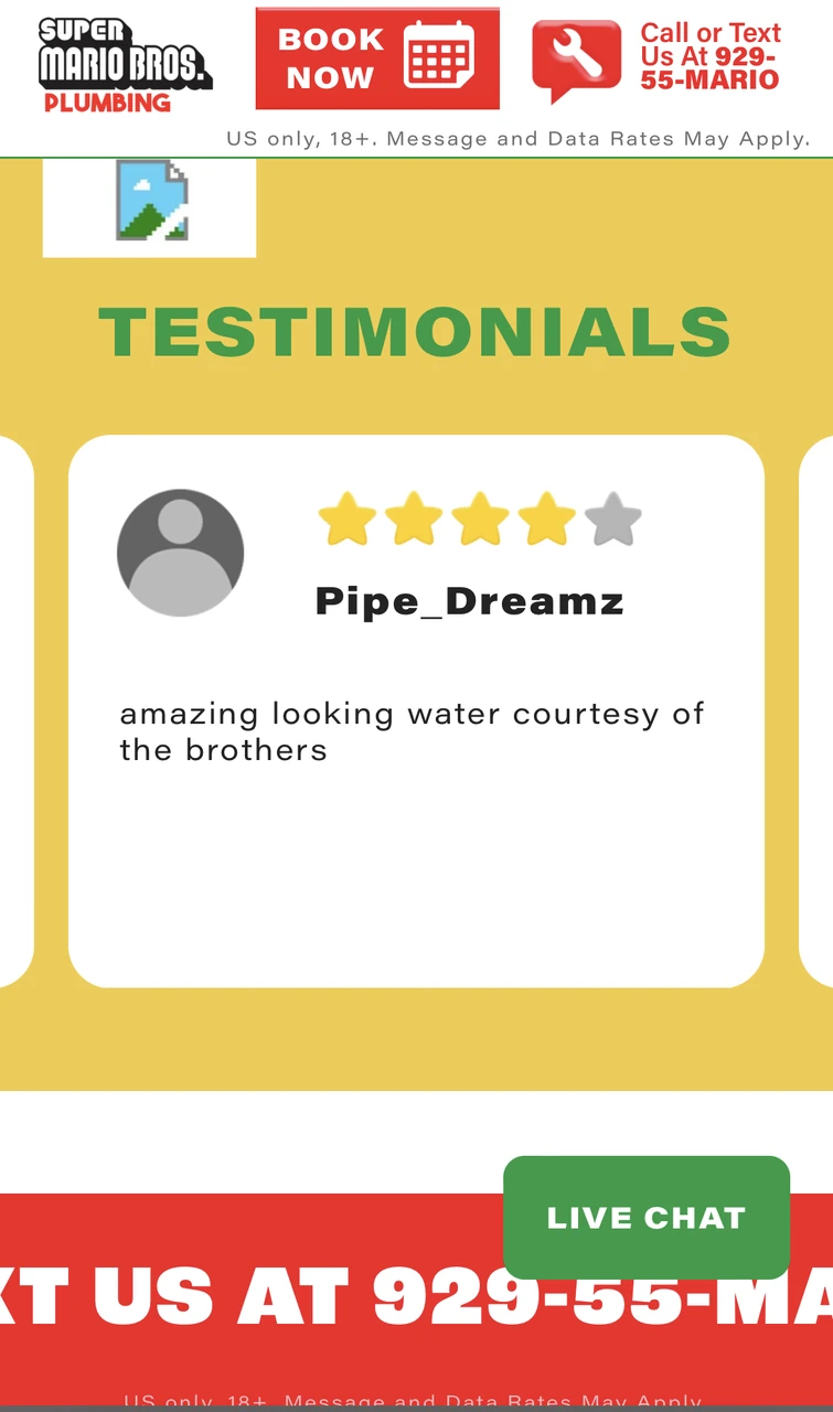 So, SMBPlumbing.com got redesigned... | Fandom