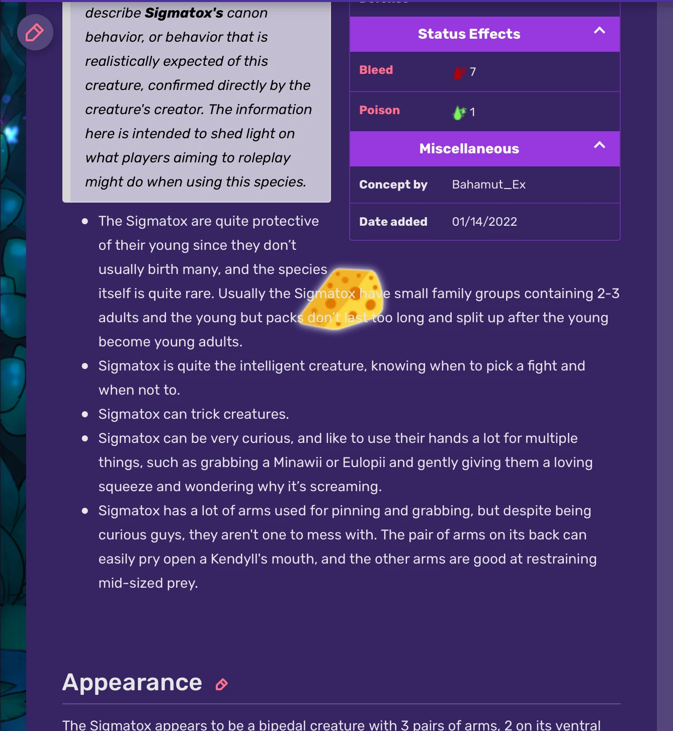 WHO LEFT CHEESE ON SIGMA’S PAGE | Fandom