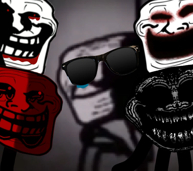 Trollface but spooky | Fandom