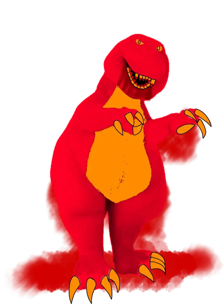 my version of some all giga/scary aeon evil barneys! | Fandom
