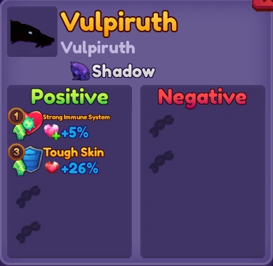 Selling nm shadow trait vulp | Fandom