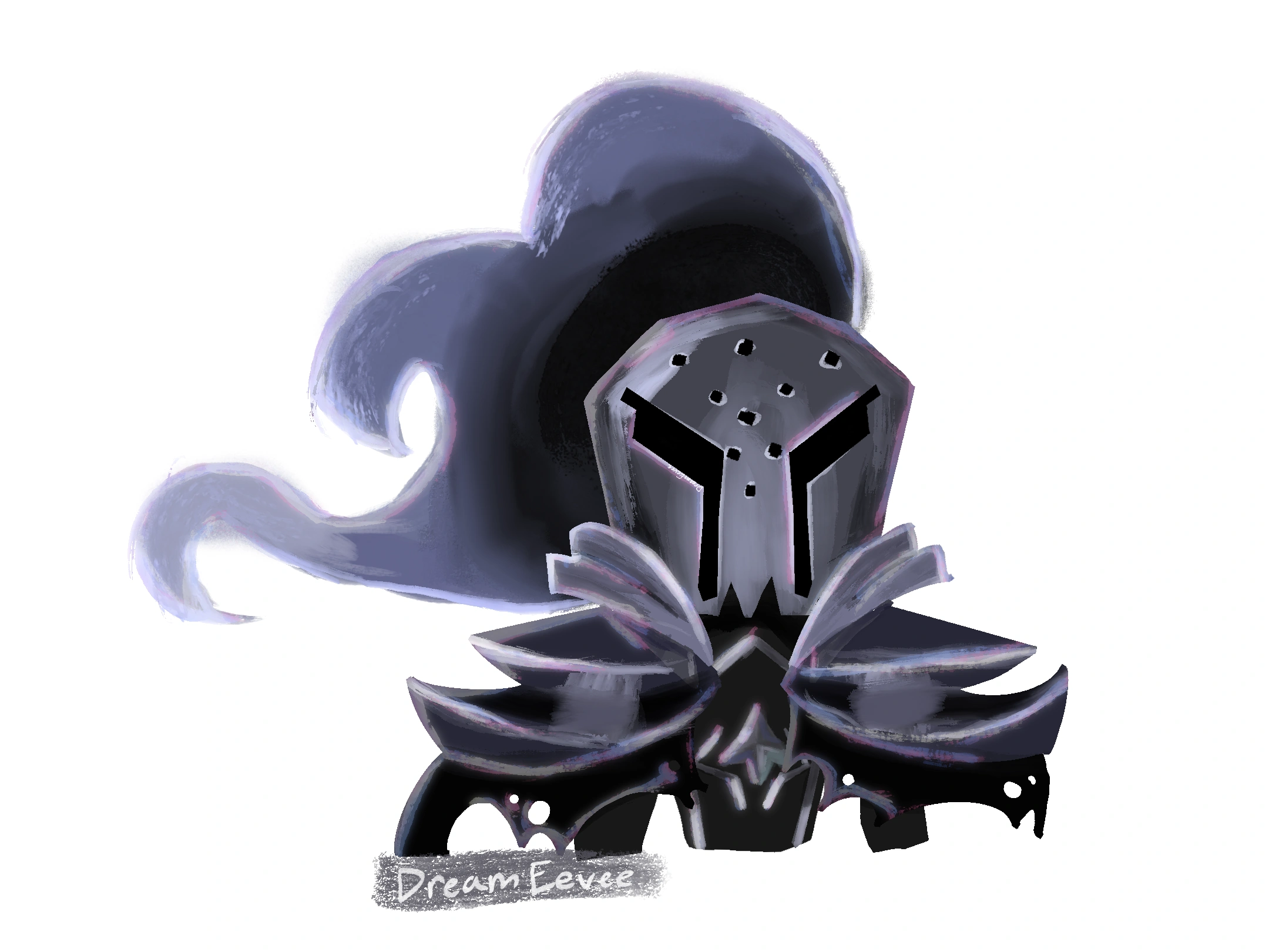 Day 6 of drawing Silent Salt Cookie until I stop grinding and I finally ...