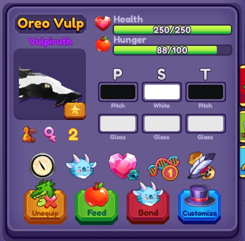 Auctioning 1mut true oreo vulp! | Fandom