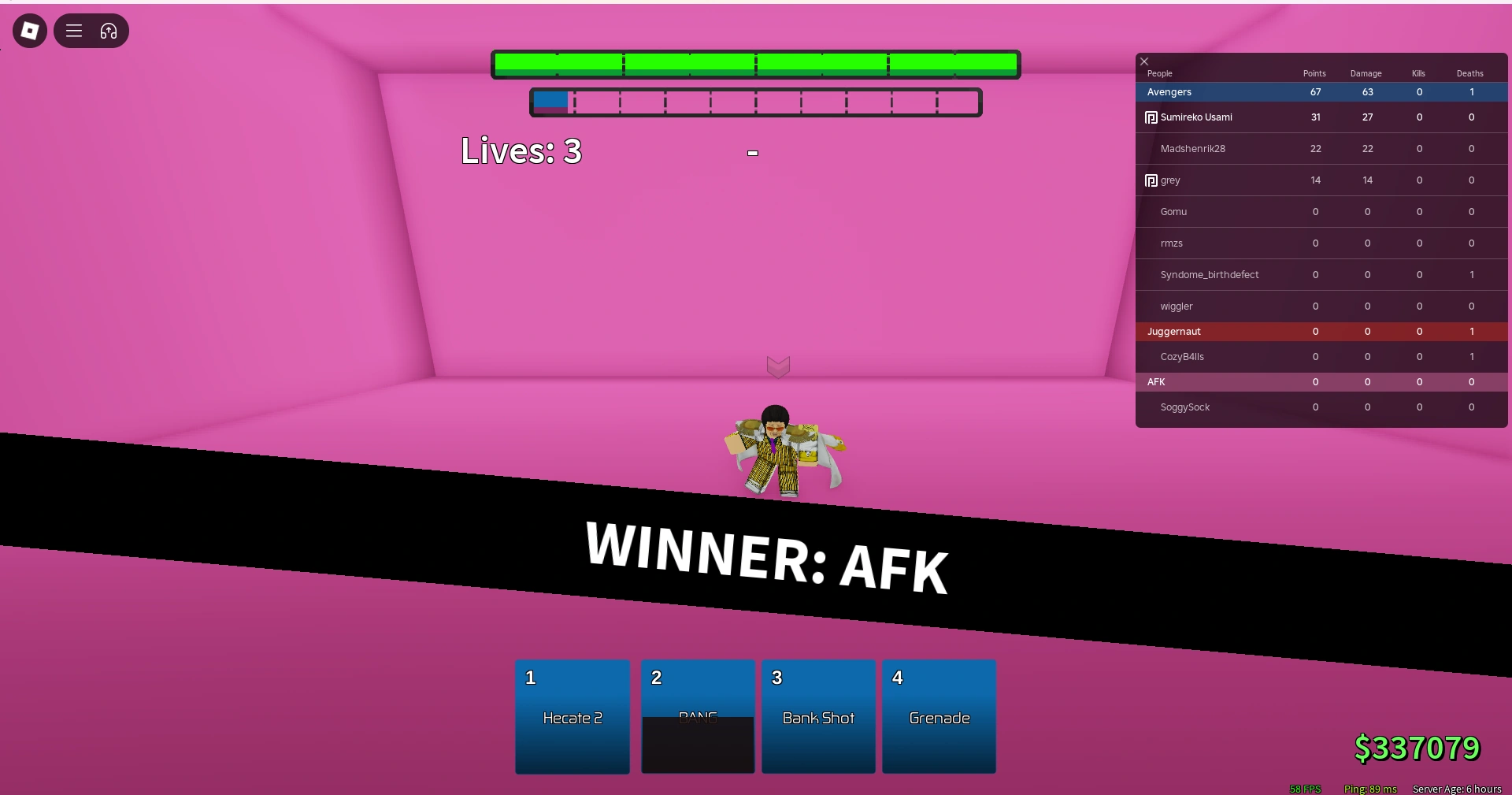 AFK winner | Fandom