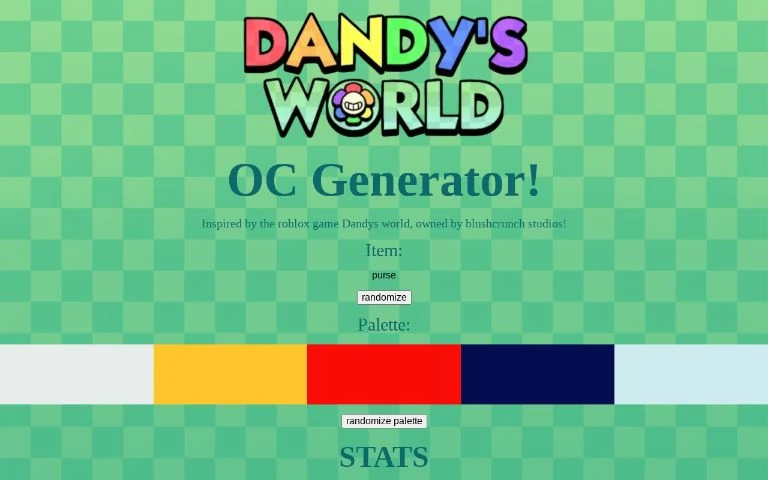 hi posts this cool generator for myself and others | Fandom