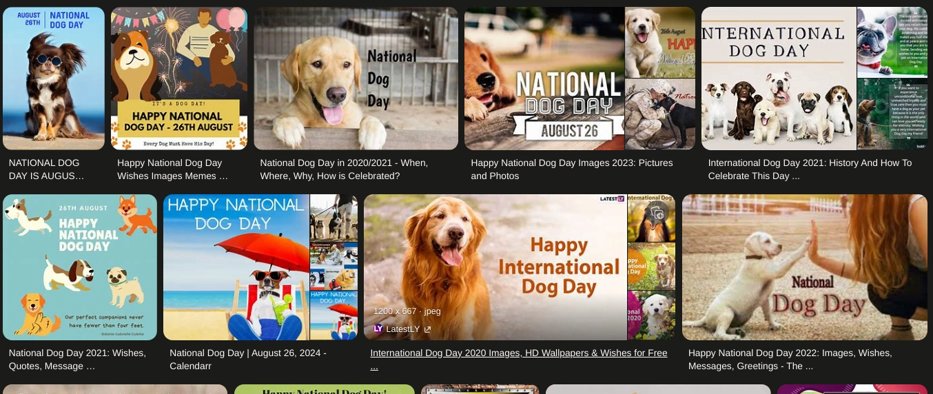I told Bing AI to search up "dogday" and heres what i found | Fandom