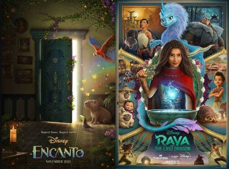 Raya and the Last Dragon, Encanto, Soul, Luca and Turning Red on ...