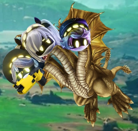 so i edited another 2019 ghido image with n's, j's, and v's heads | Fandom