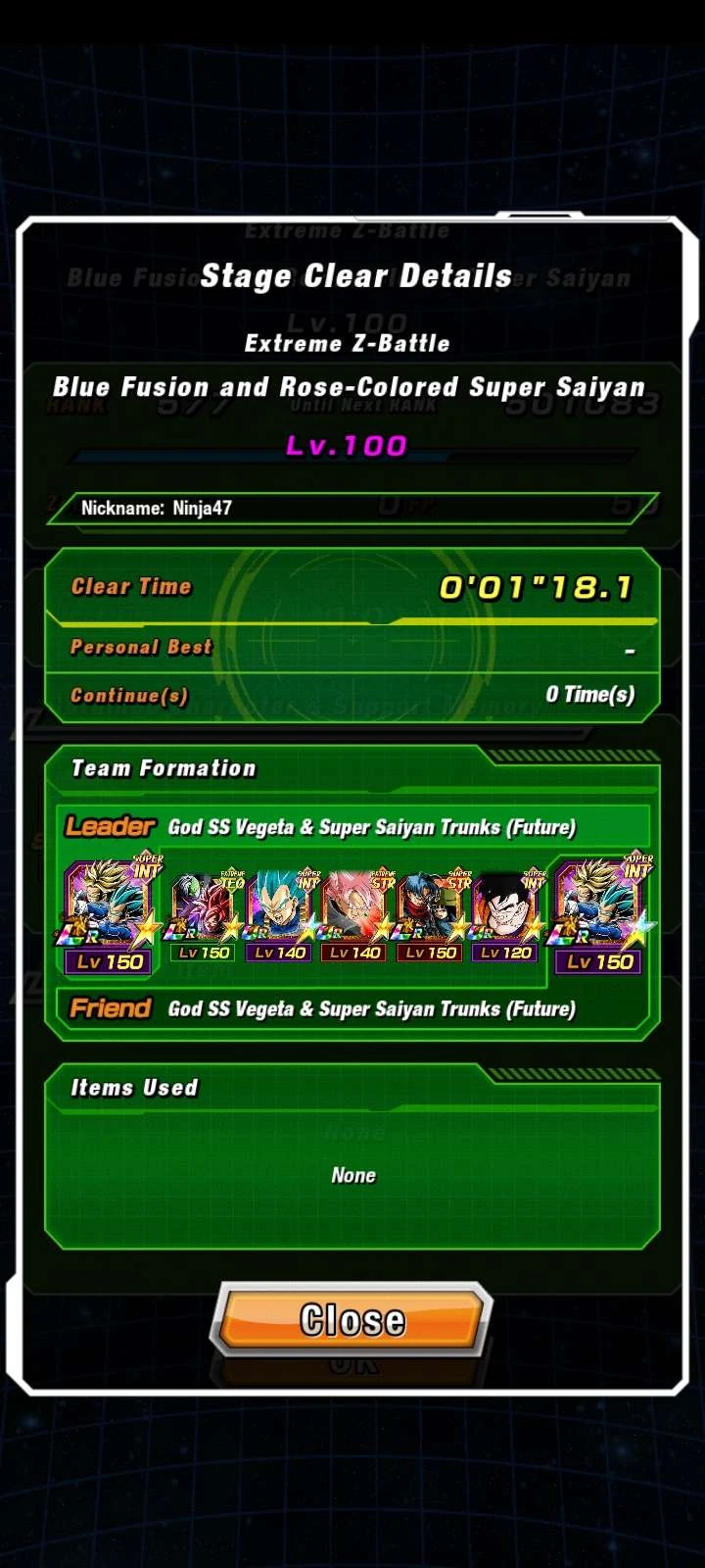 Level 100 Vegito Blue EZA | Fandom