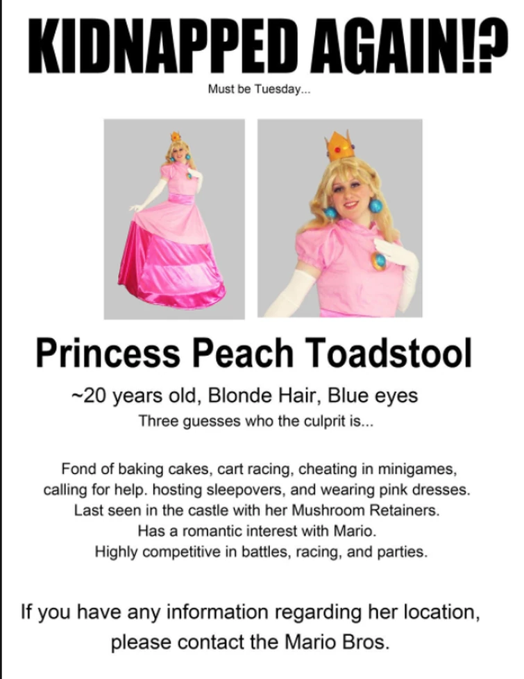 Princess Peach meme | Fandom