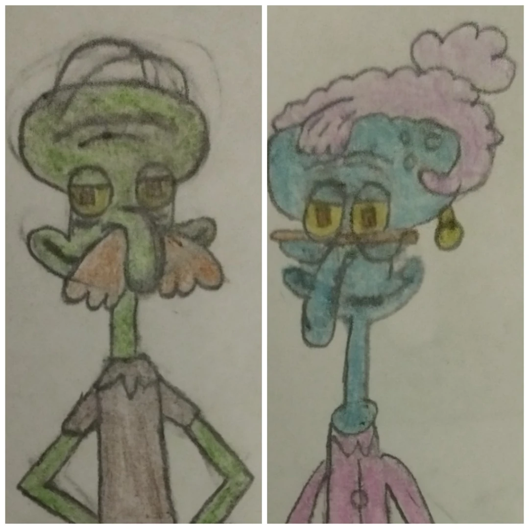 Make a Fanart of these SpongeBob characters | Fandom