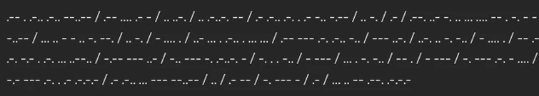 oh boy i sure do love morse code! | Fandom