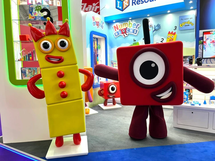 Numberblock Statues from The Toy Fair | Fandom