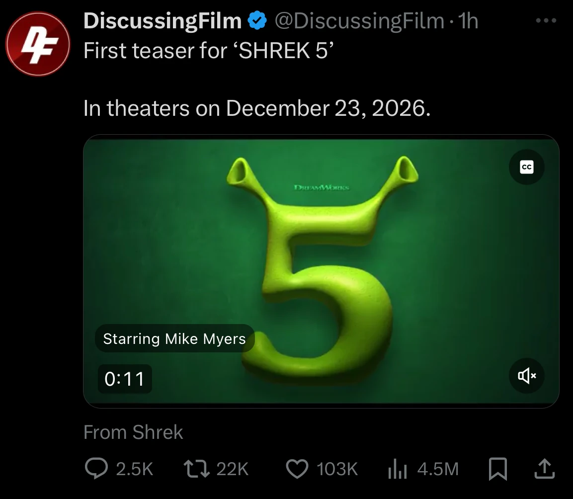 so apparently we’re getting a fifth shrek movie | Fandom