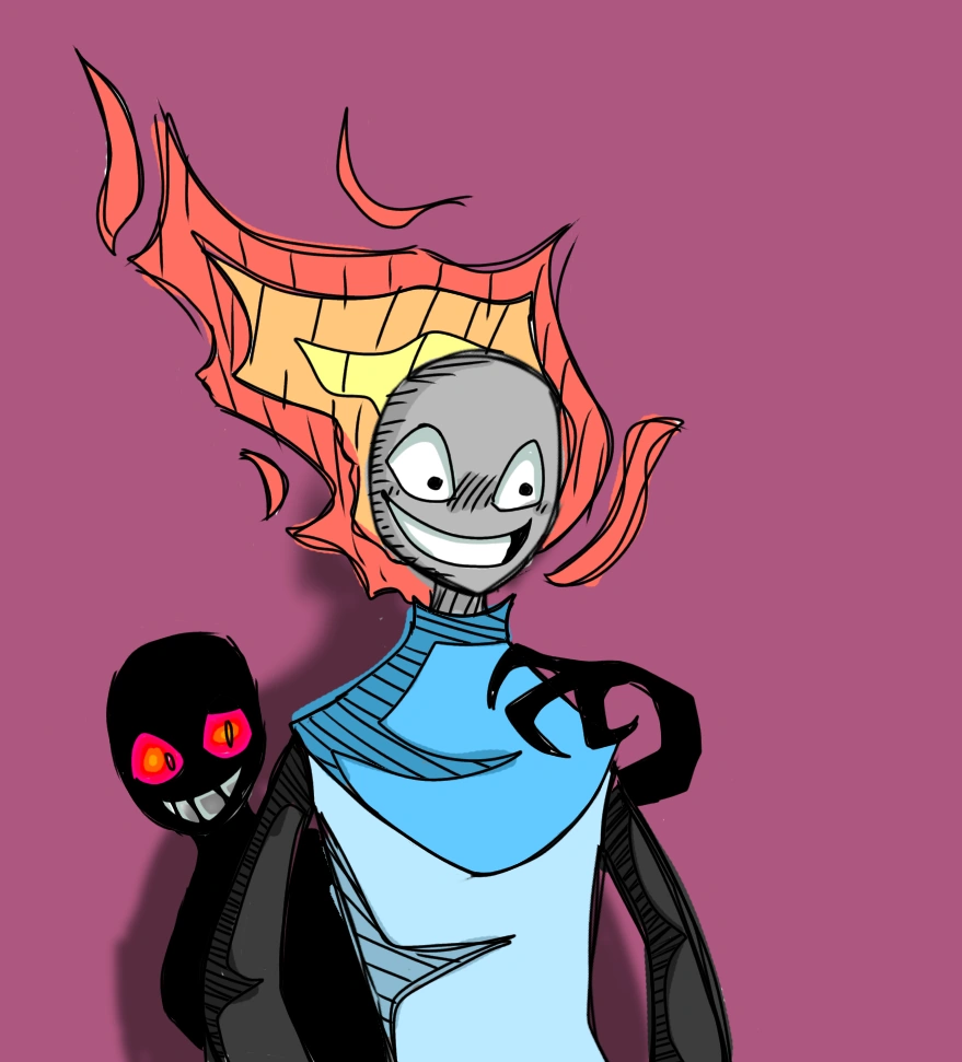 So guys this is a robot made by CORRUPTED and possessed it to gain ...