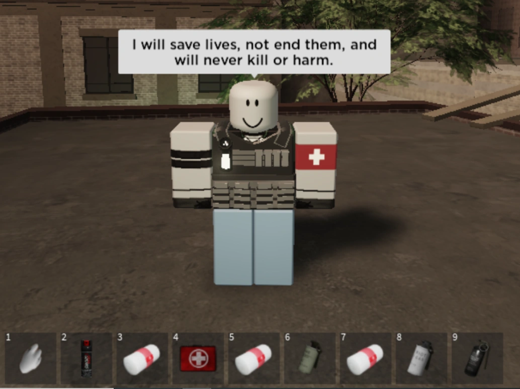 A Medical professional in the game on the Roblox Platform, known to its ...