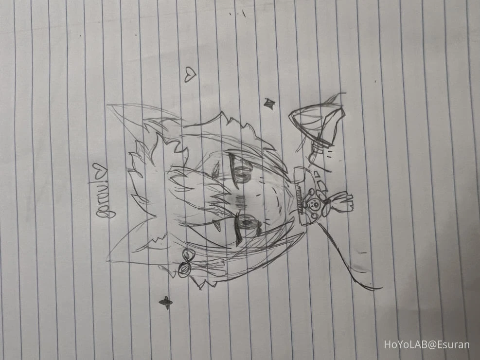 HI here is drawing of gorou | Fandom