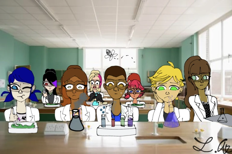 Miraculous Characters in Science 🧪 Class :) | Fandom