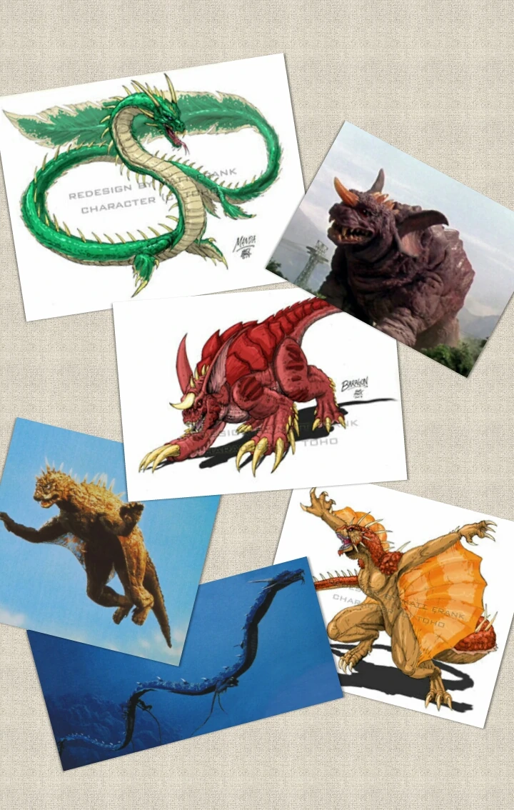 Manda🆚Baragon🆚Varan... | Fandom