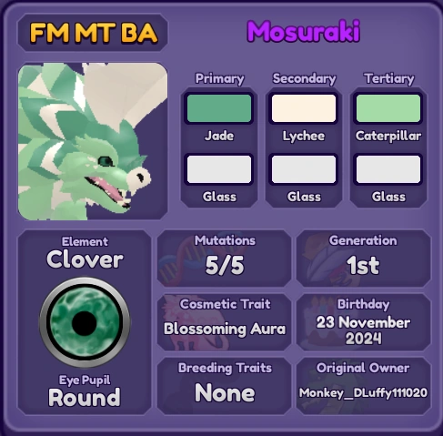 Late Repost!! - auctioning mosu and old Roc! | Fandom